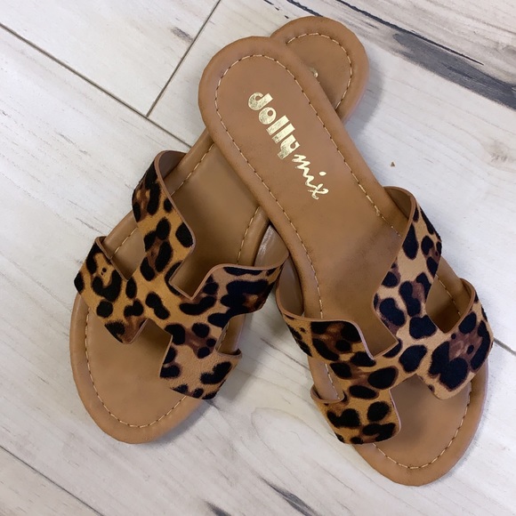 Shoes | Holly Slides Leopard | Poshmark